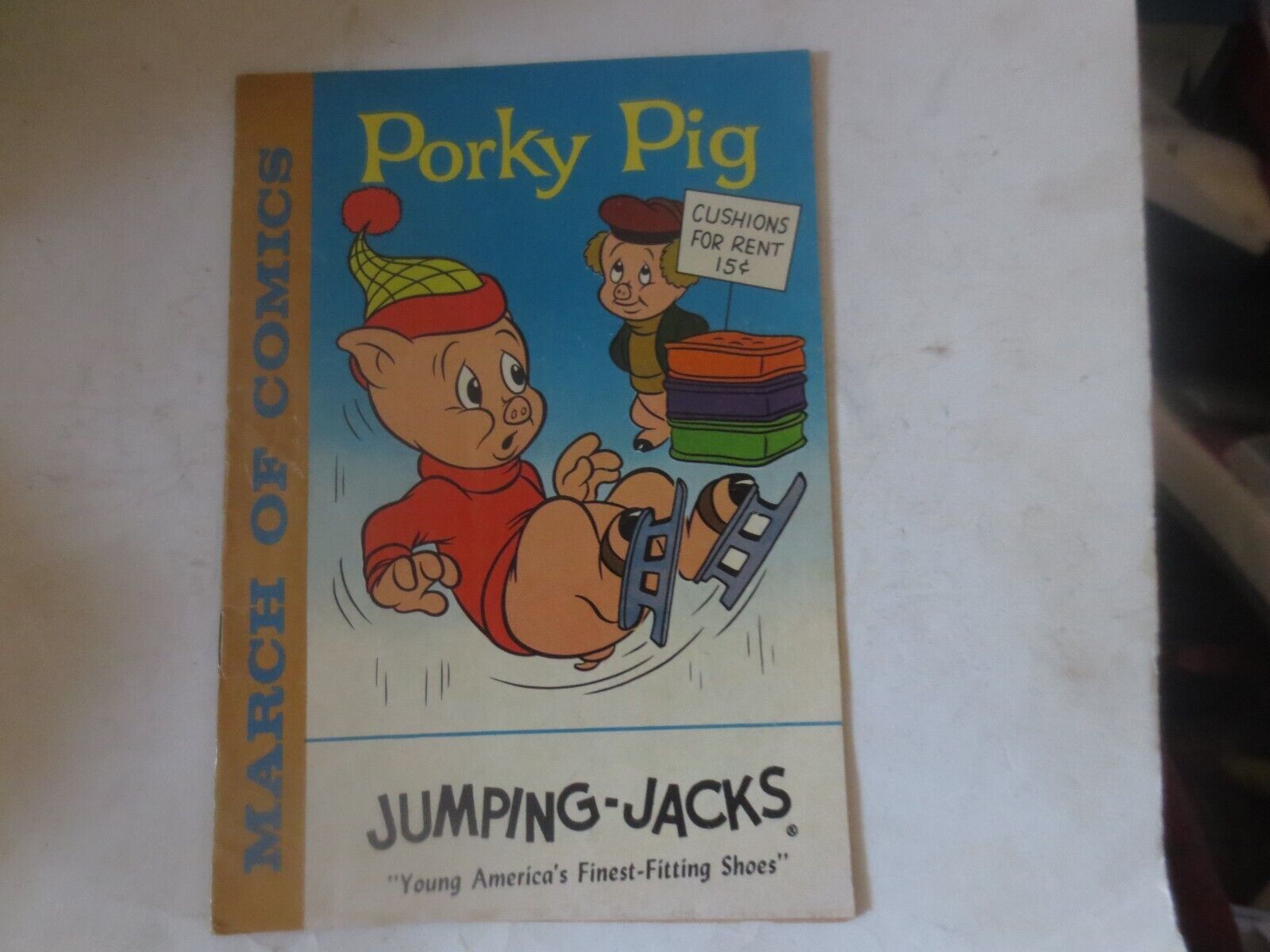 1960 March Of Comics Porky Pig No. 209 Comic book ad Jumping Jacks ...