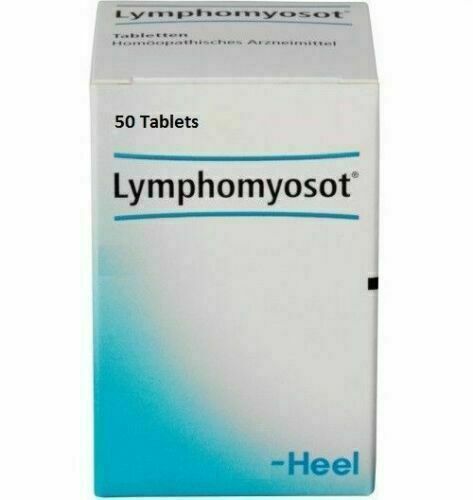 LYMPHOMYOSOT HEEL Tabs *50 Homeopathy Edema Tonsillar Hypertrophy ...