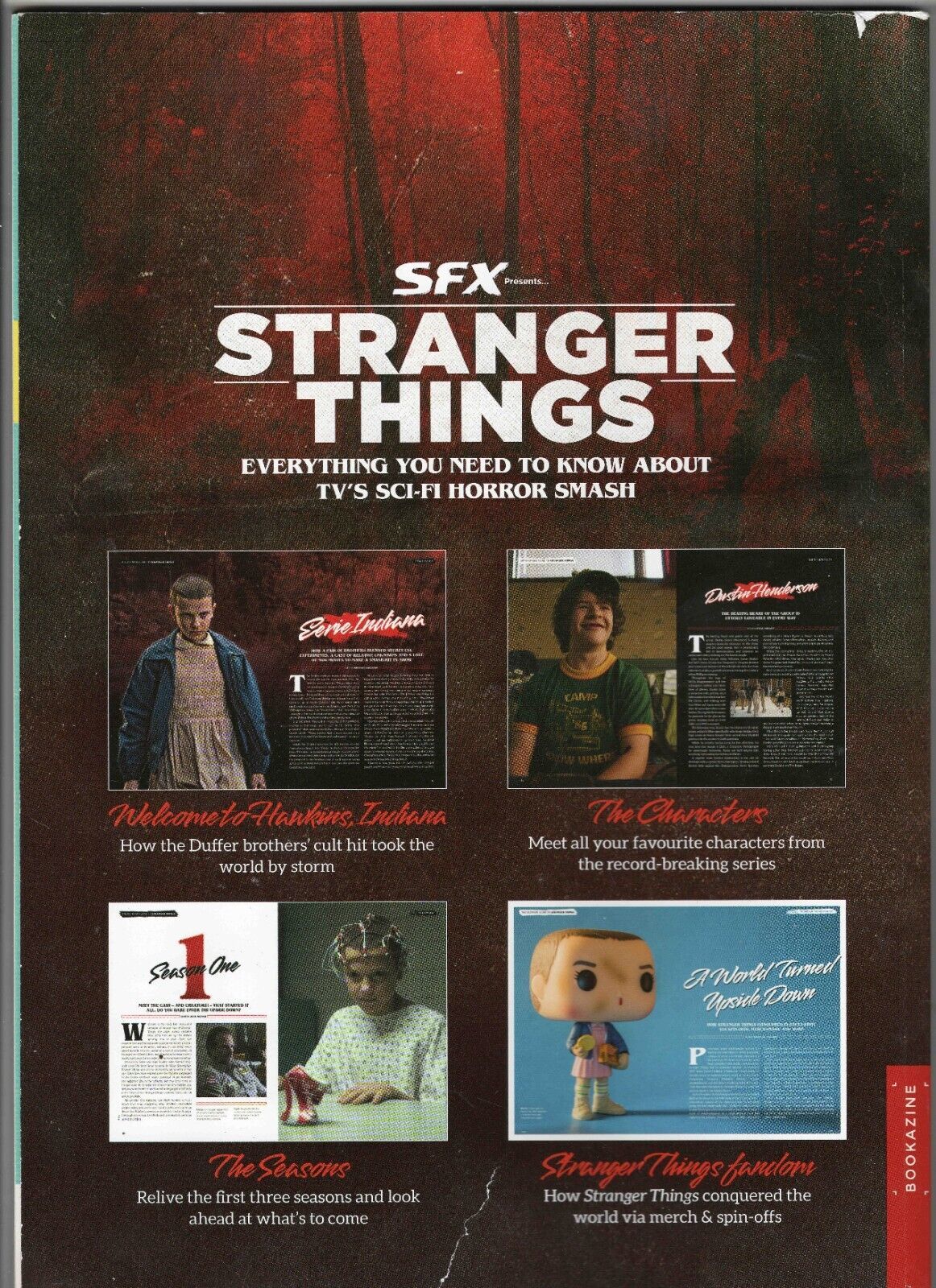 2023 SFX Everything You Need to Know About Stranger Things Book - Magazines