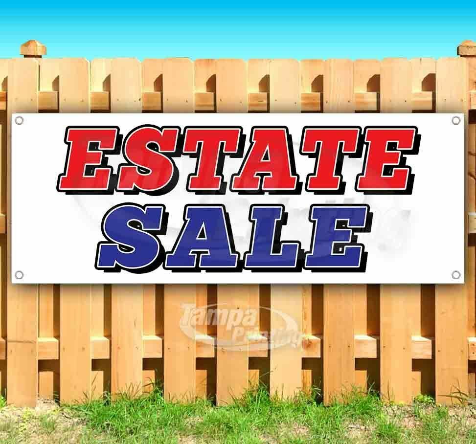 ESTATE SALE Advertising Vinyl Banner Flag Sign Many Sizes USA ...