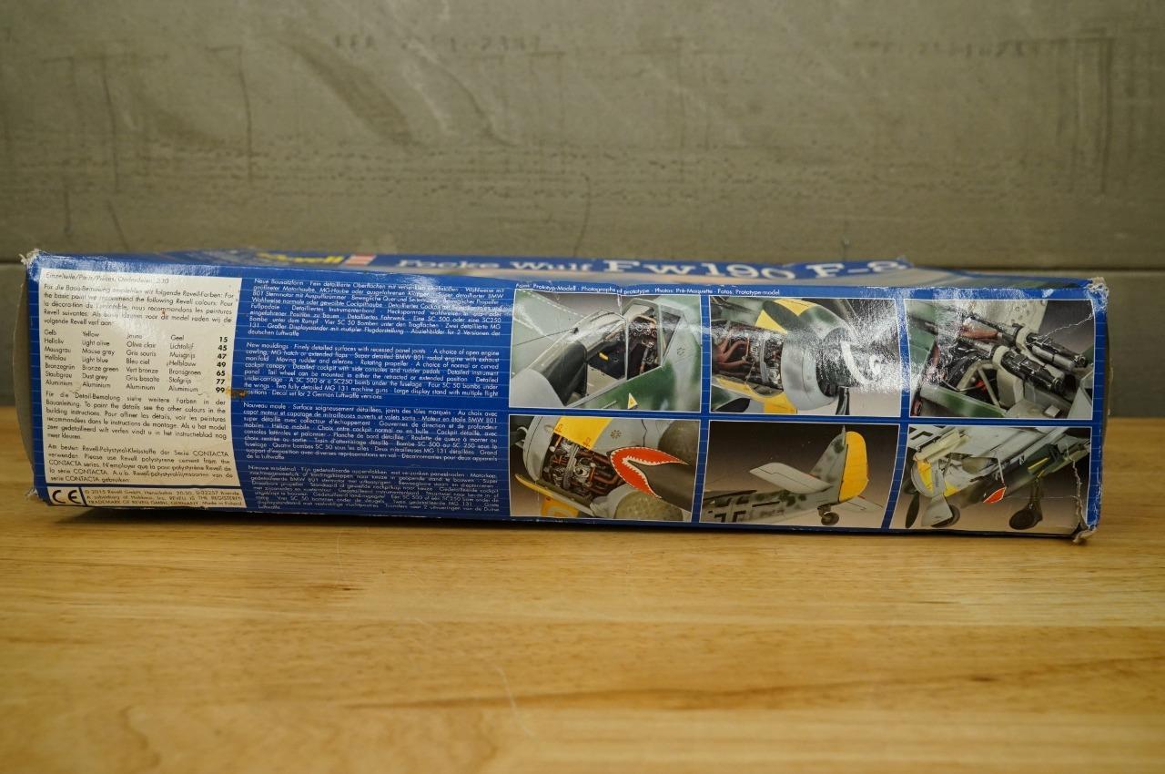 REVELL 04869 1/32 FOCKE WULF FW190 F-8 MODEL KIT Luftwaffe WWII Plane ...