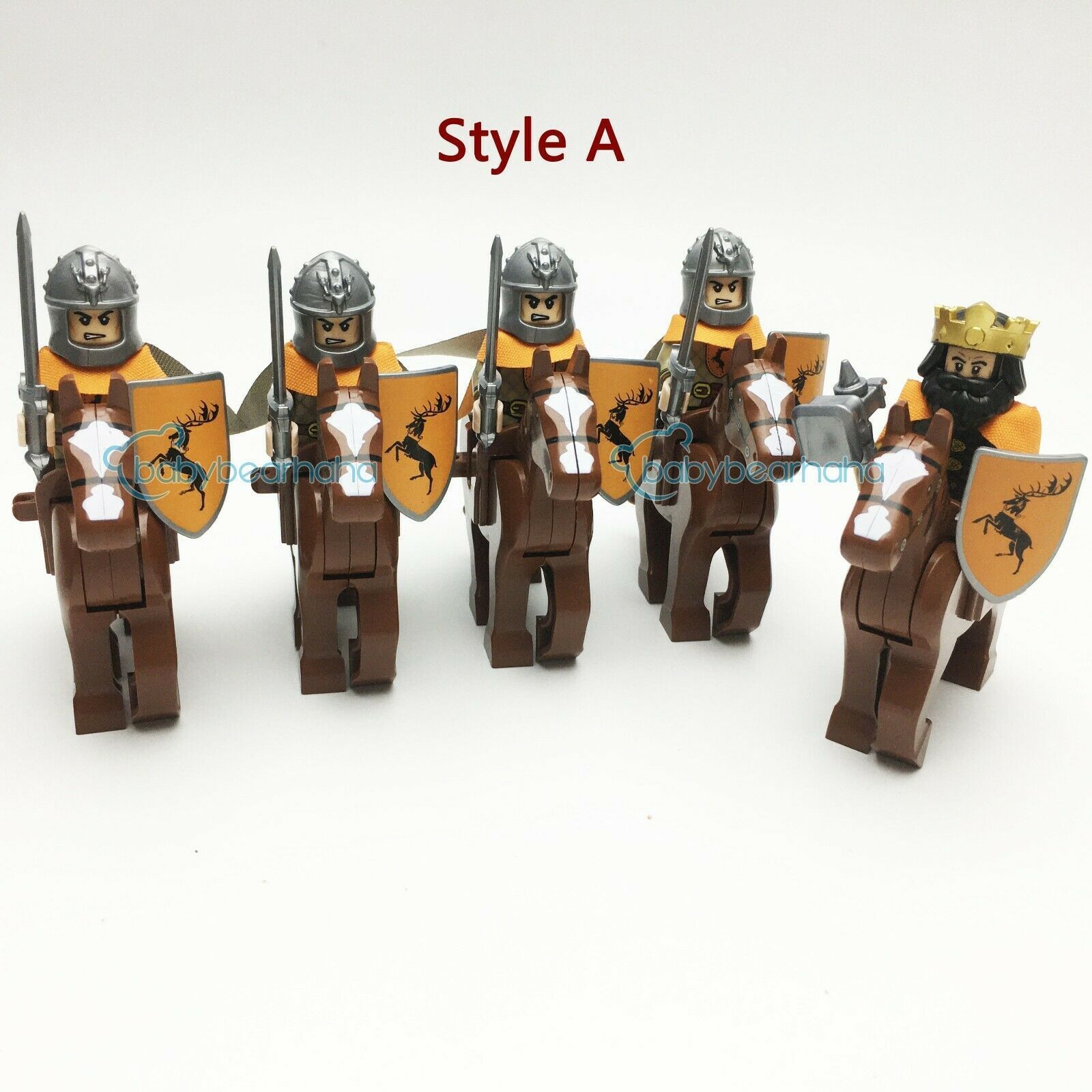 Game of Thrones King Robert Baratheon Archers Spearman Cavalry Army ...