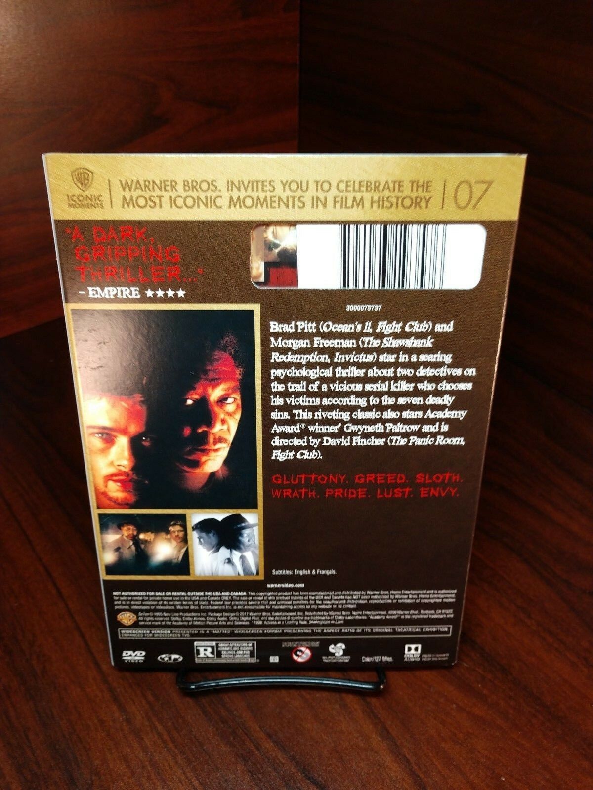 Seven(DVD)Warner Bros Special Iconic Moments Collector Edition ...