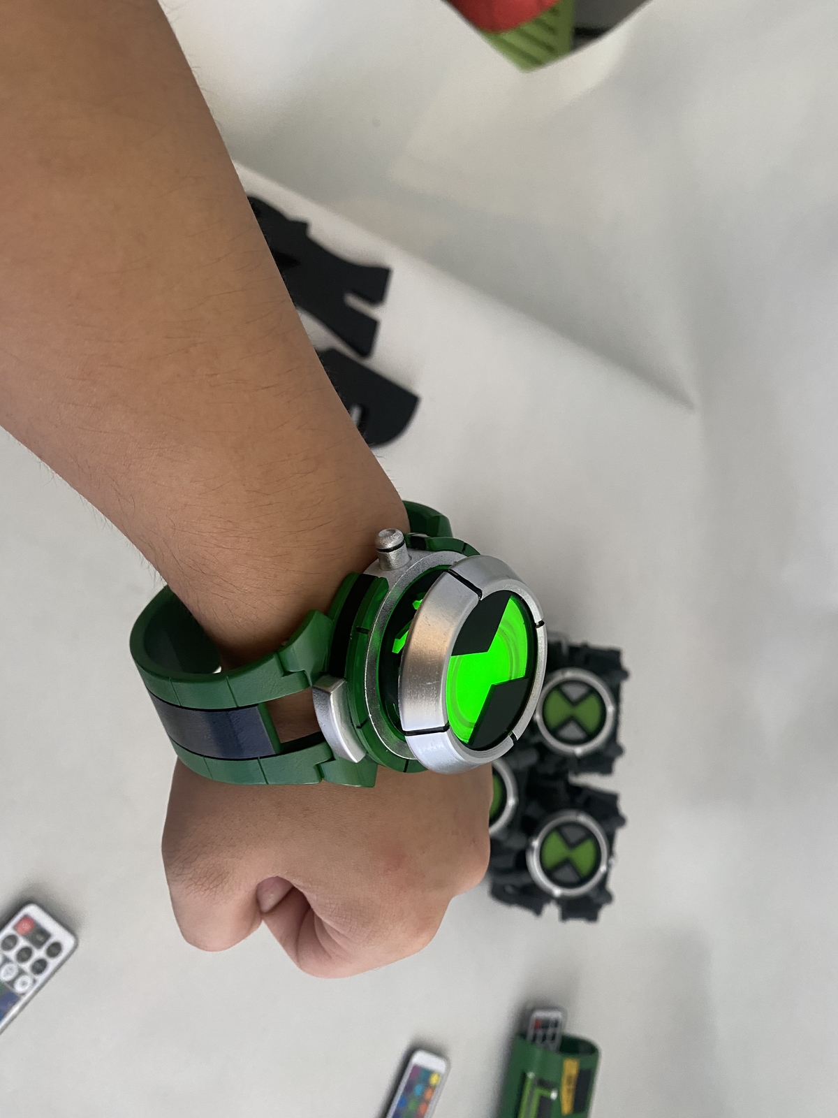 ben10 watch 2 generation, omnitrix watch, cospaly prop, with light ...