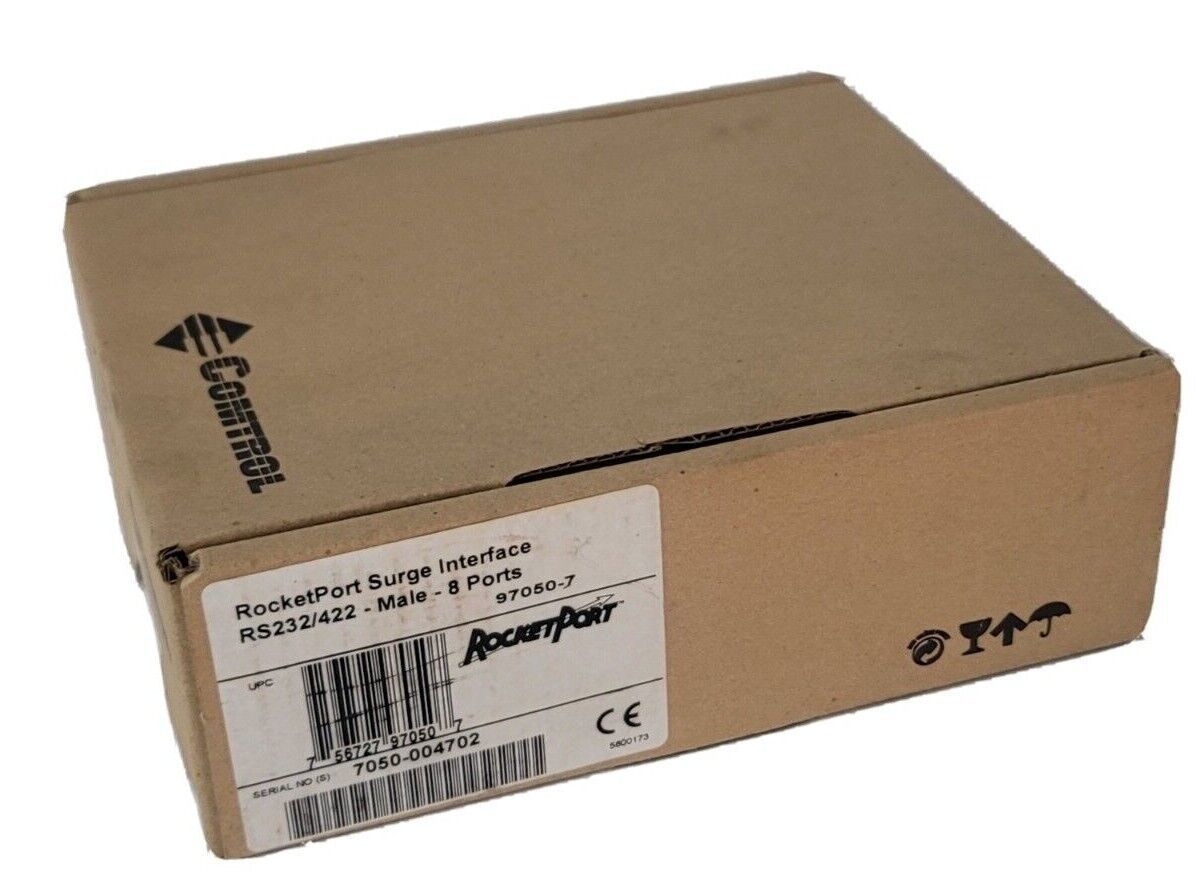 NIB COMTROL 97050-7 ROCKETPORT SURGE INTERFACE RS232/422 - MALE - 8 ...