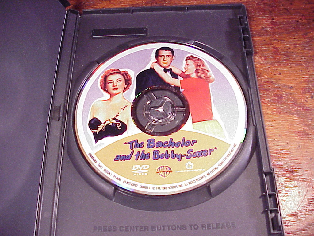 The Bachelor And The Bobby-Soxer DVD, Used, 1947, B&W, with Cary Grant ...