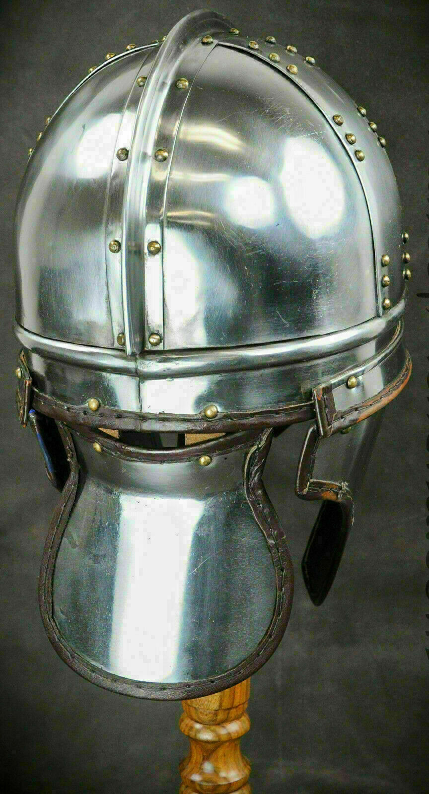 Medieval Antique Knight Helmet Armor Viking and similar items