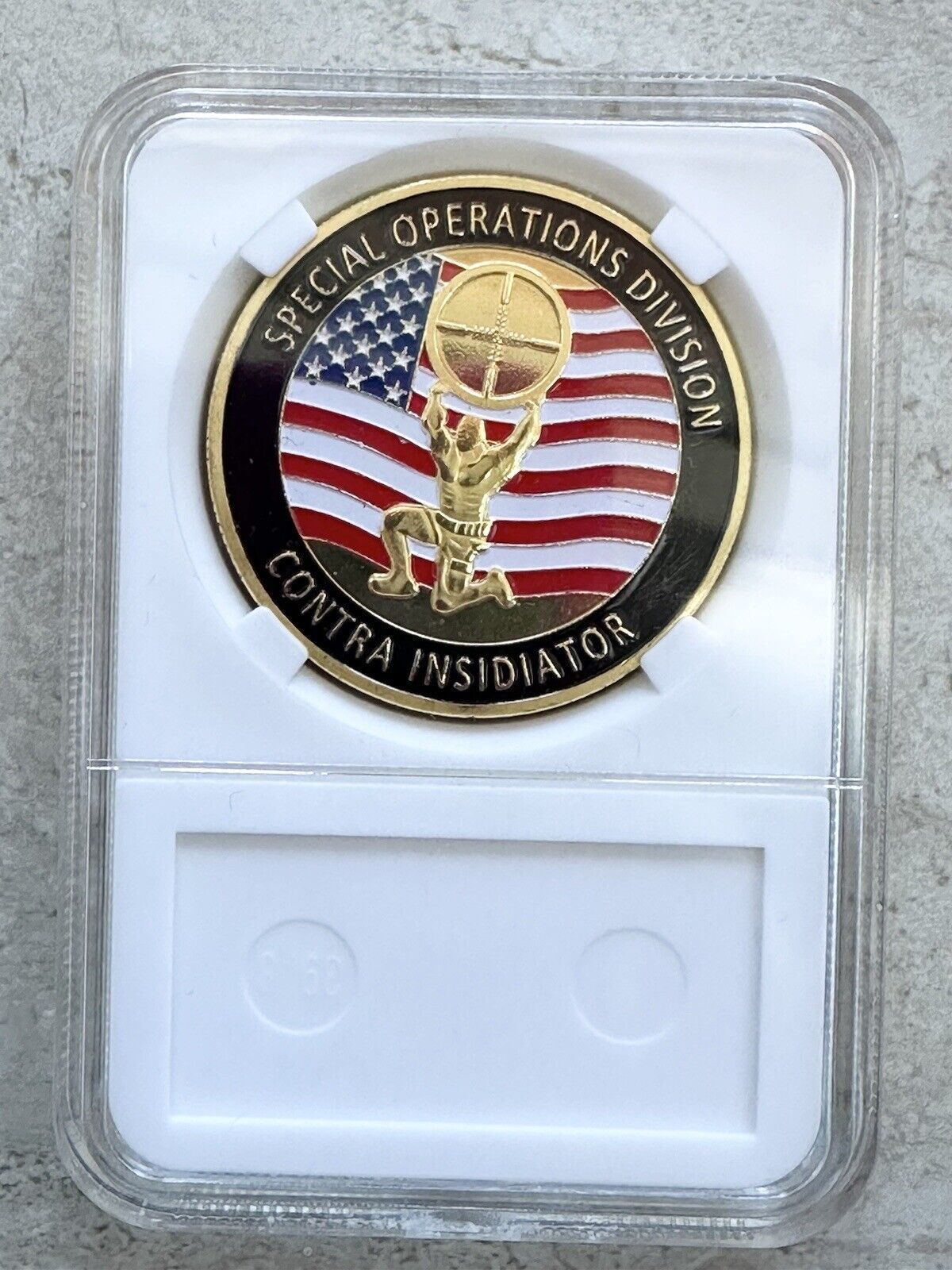 United States Secret Service Counter Sniper Team Challenge Coin With ...