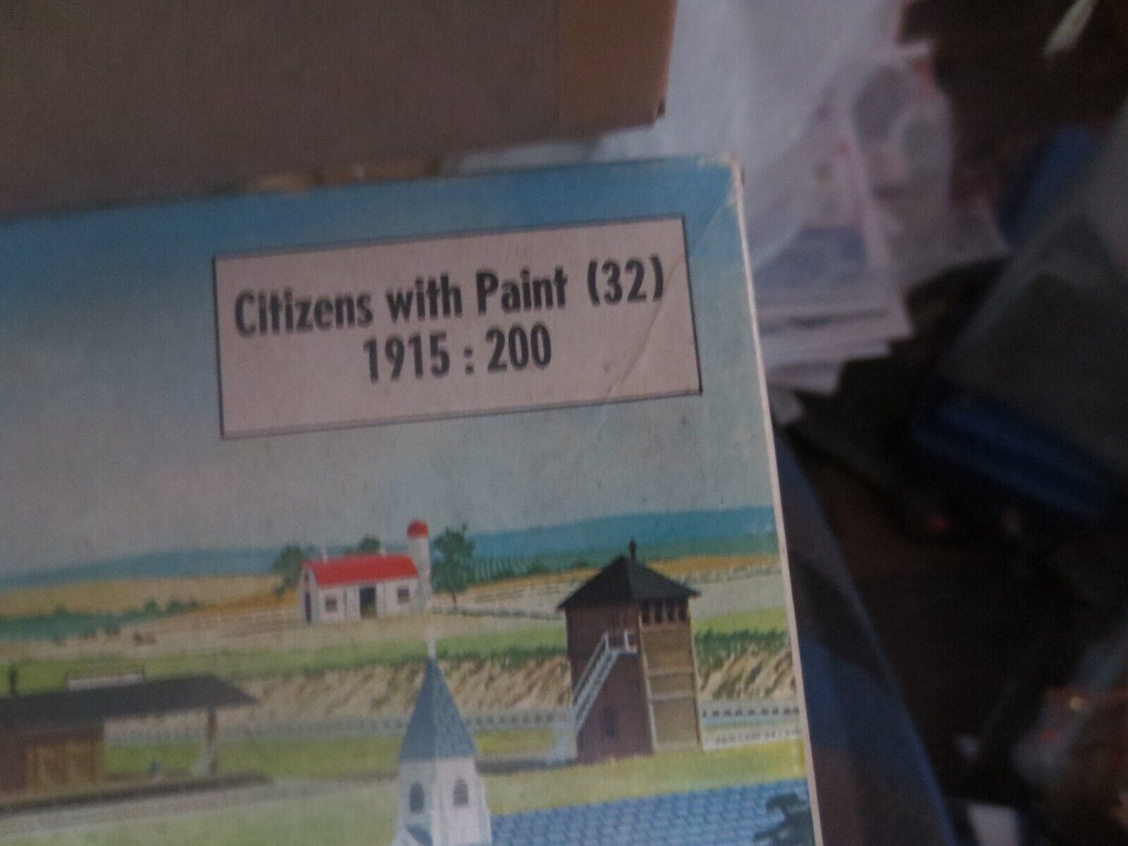 Bachmann Plasticville 1915:200 O/S Scale Citizens with Box 9 People ...