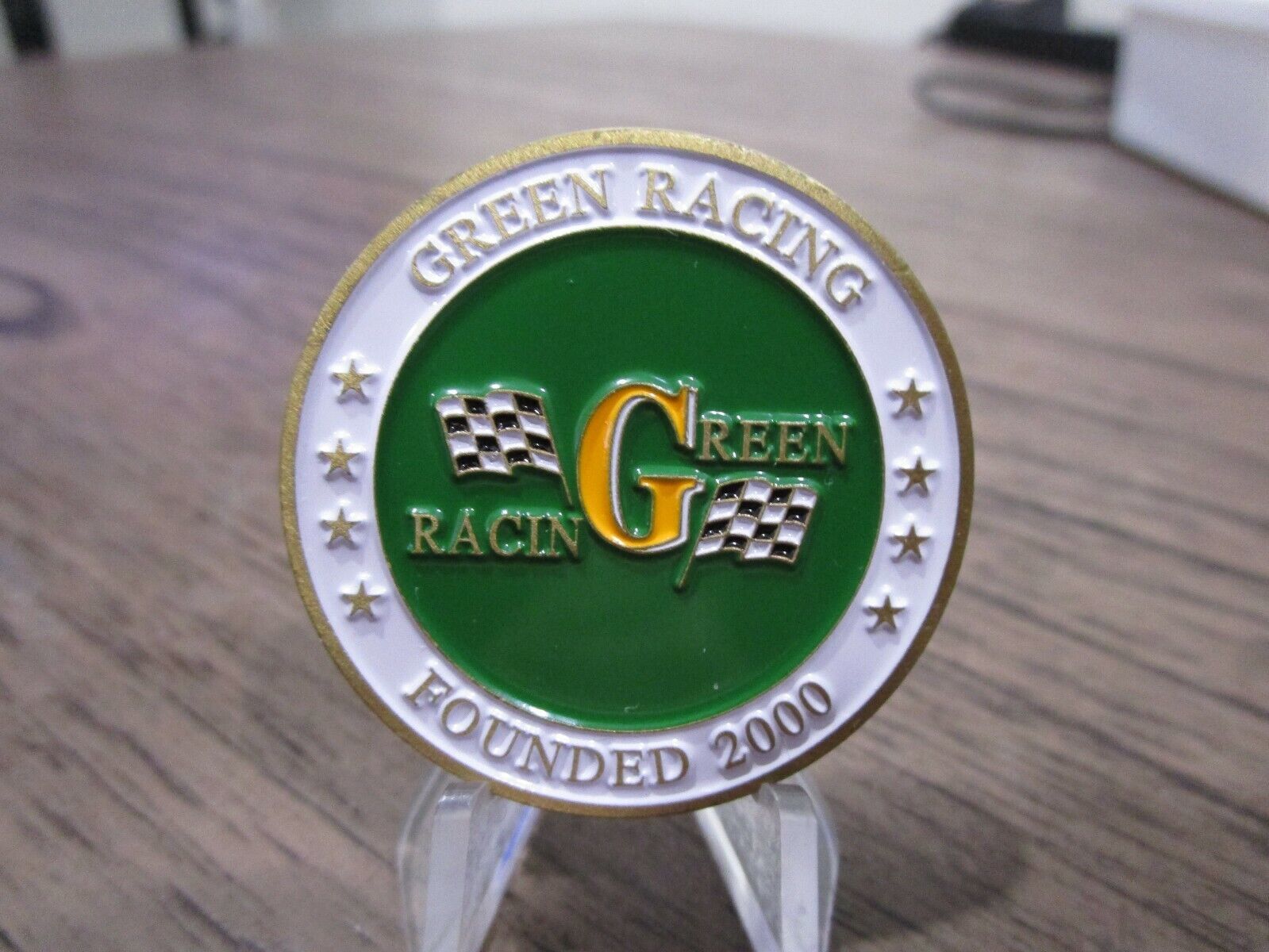 Green Racing Team Founded 2000 1937 Chevy Coupe Challenge Coin #929K ...