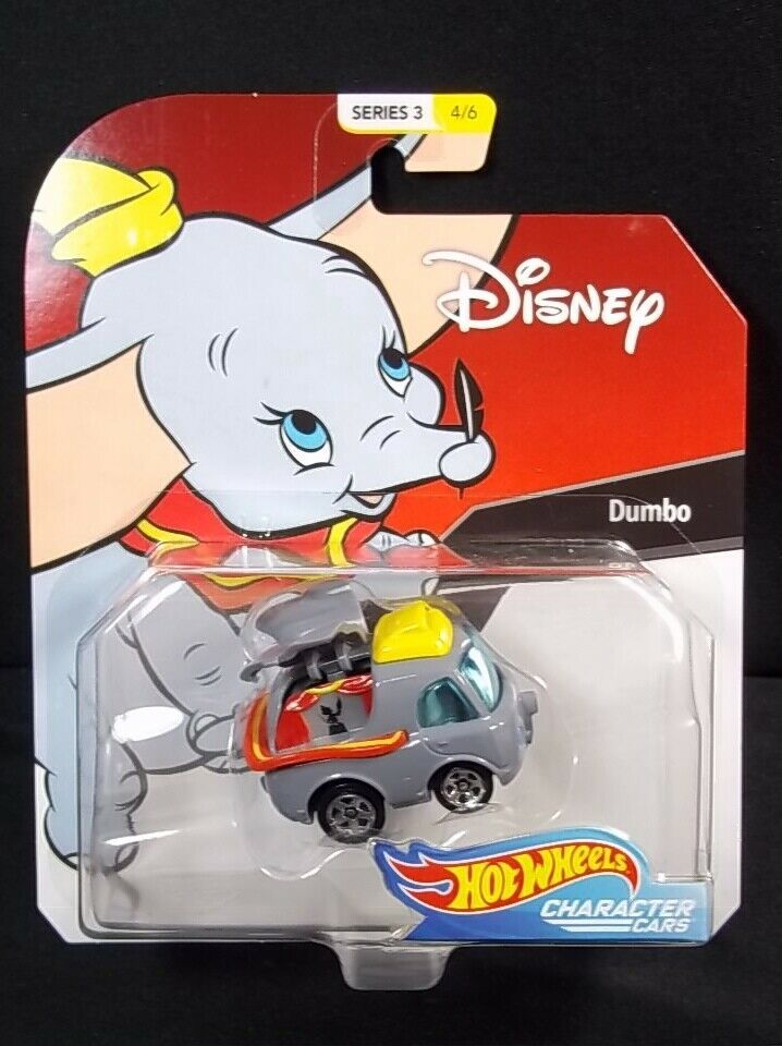 Hot Wheels Disney Series 3 Dumbo diecast character car NEW ...