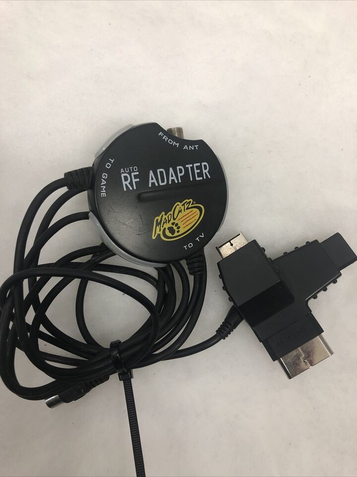 Mad Catz Universal Auto RF Adapter Xbox Nintendo 64 Gamecube ...
