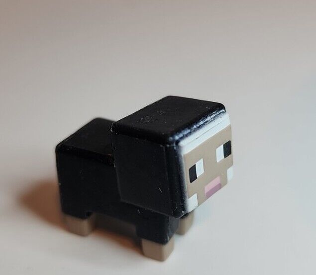 Minecraft Black Sheep Mattel Mini Figure 1" Mojang - Action Figures