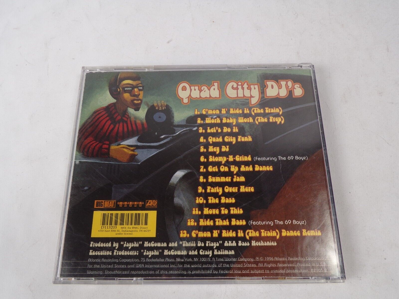 Quad City DJ's Get On Up And Dance Work Baby Work Lets Do It Quad City ...