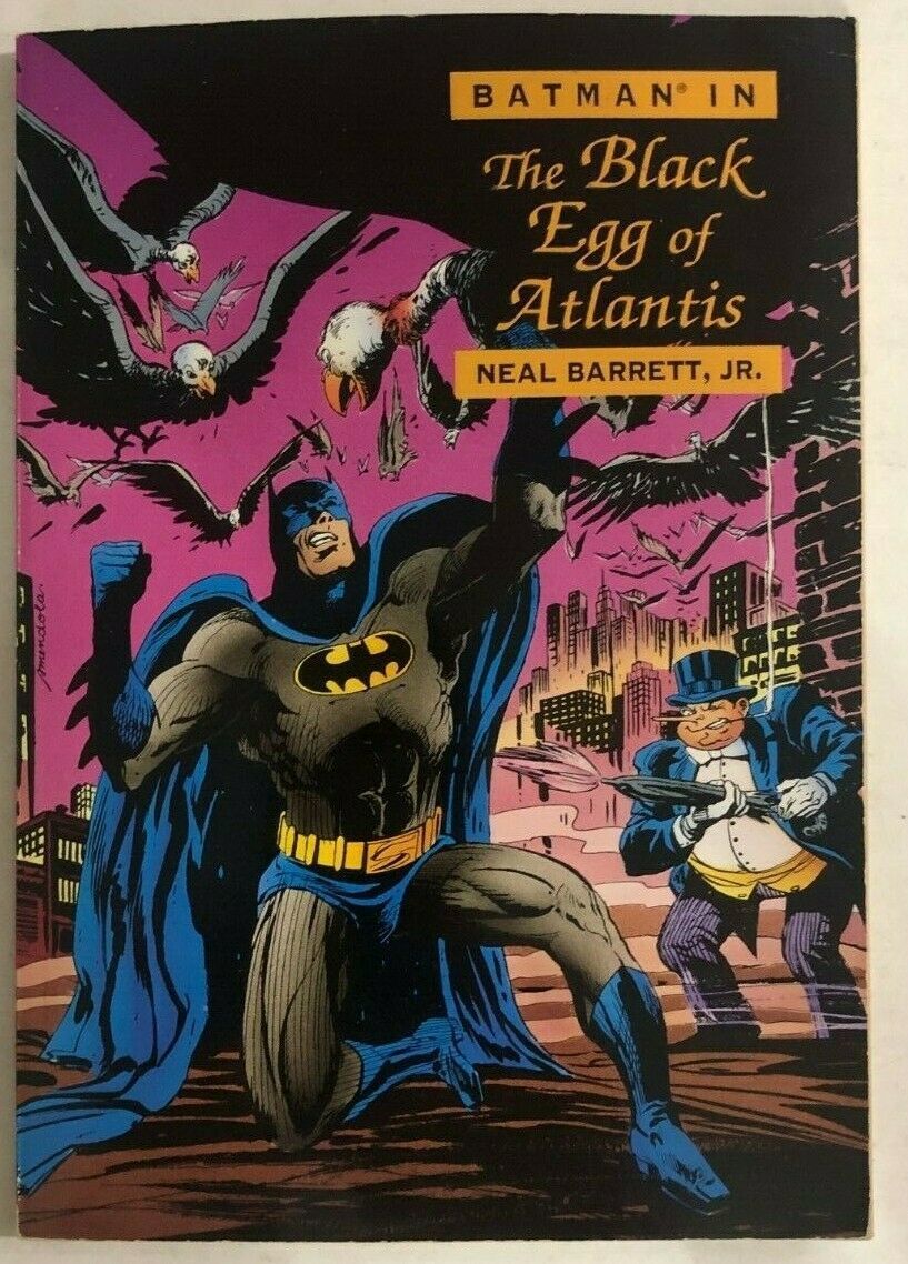 BATMAN The Black Egg of Atlantis (1992) Little Brown illustrated text ...