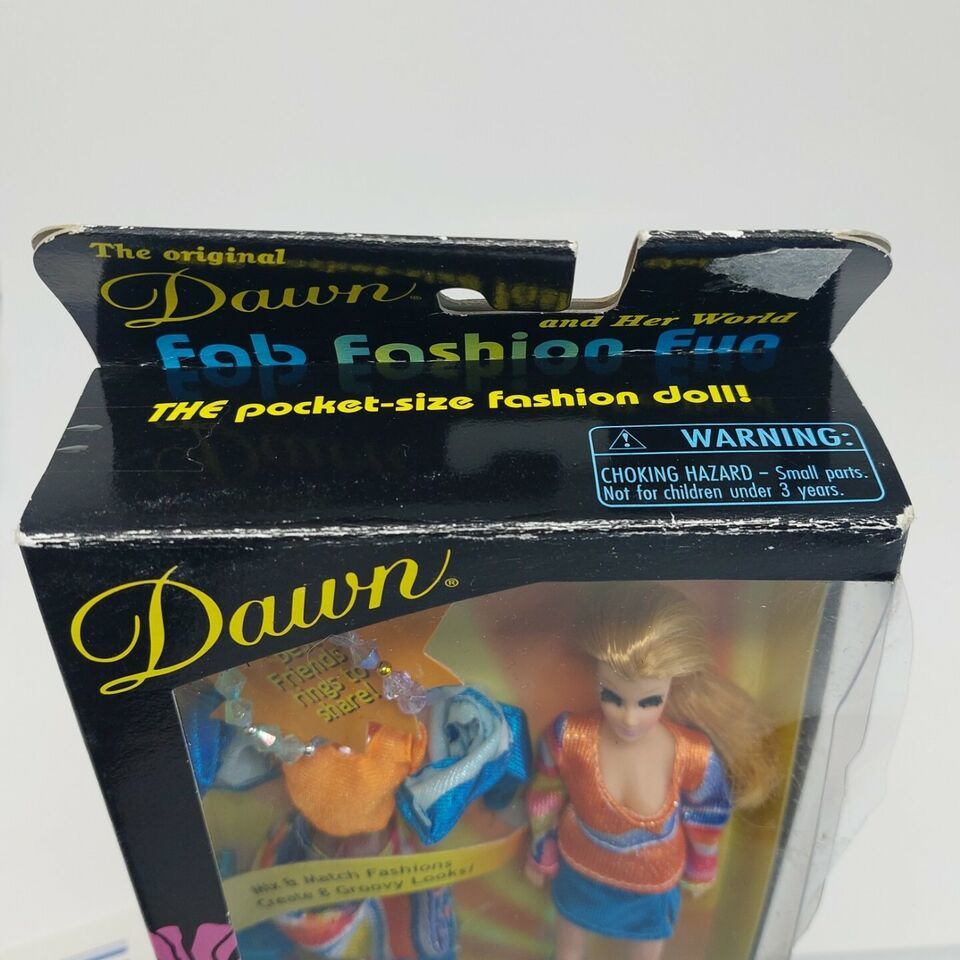 TOY O RAMA 2005 DAWN AND HER WORLD FAB FASHION FUN DOLL IN ORIGINAL BOX ...