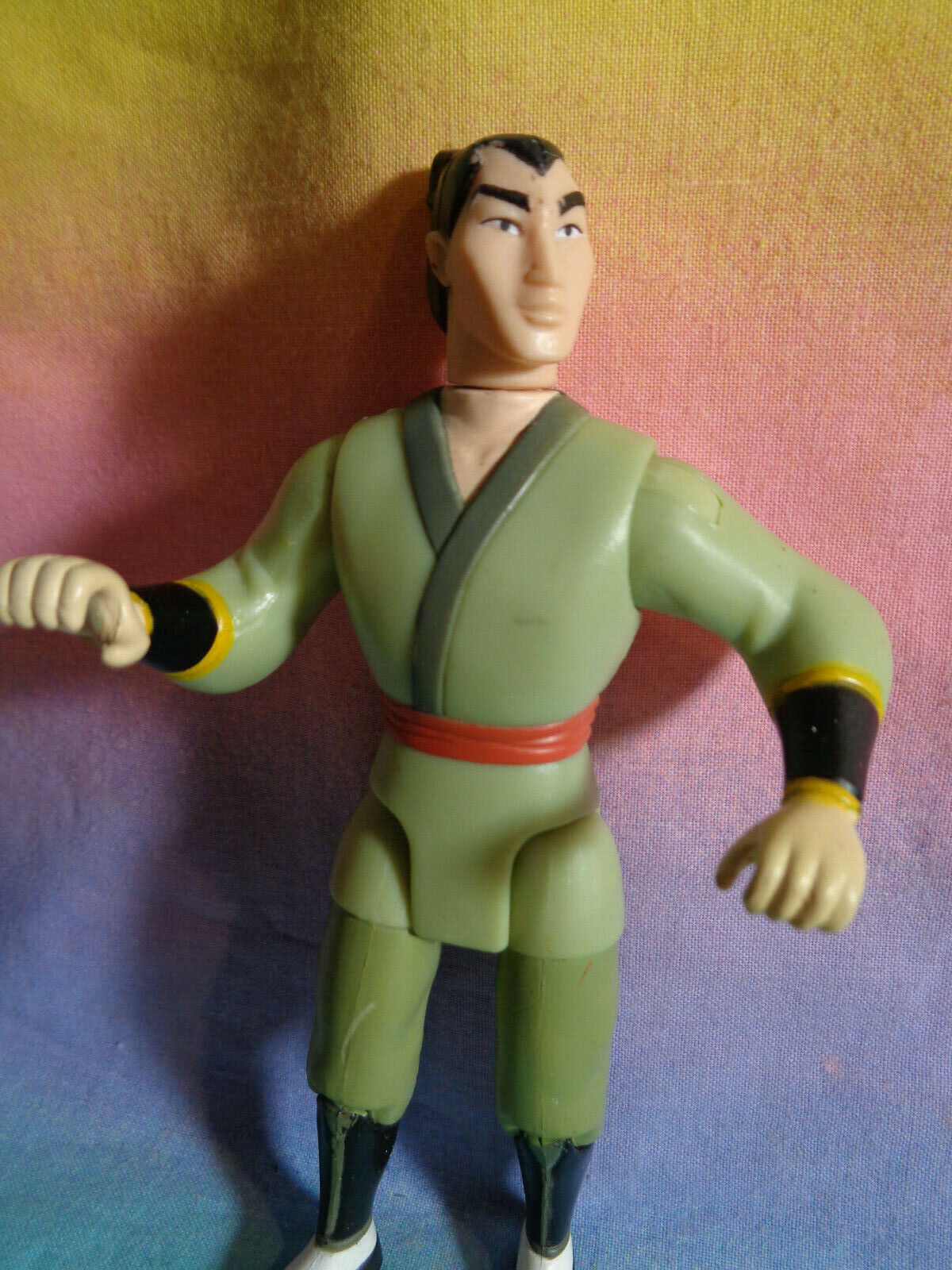 Vintage 1998 McDonald's Disney Mulan Shang Li Figure #6 - Fast Food