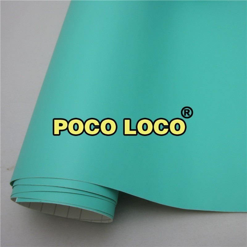 Matte Turquoise Blue Vinyl Wrap Sticker Decal Film Sheet Pro Grade Car ...