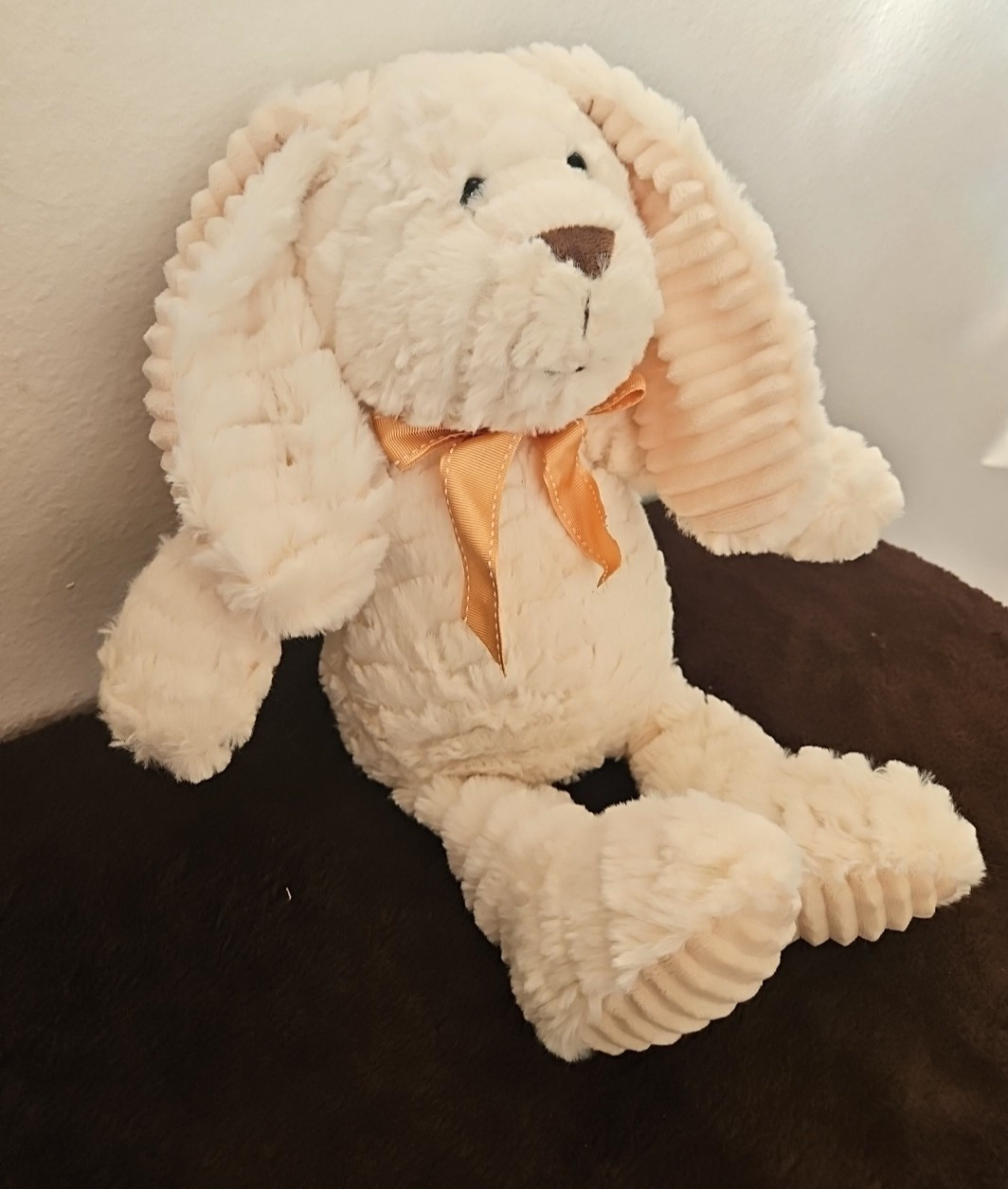 Hobby Lobby Bunny Rabbit Plush Stuffed Animal Ivory Cream White ...
