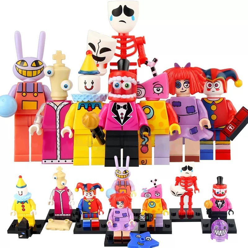 8pcs The Amazing Digital Circus Pomni Ragatha Gangle Jax Zooble ...