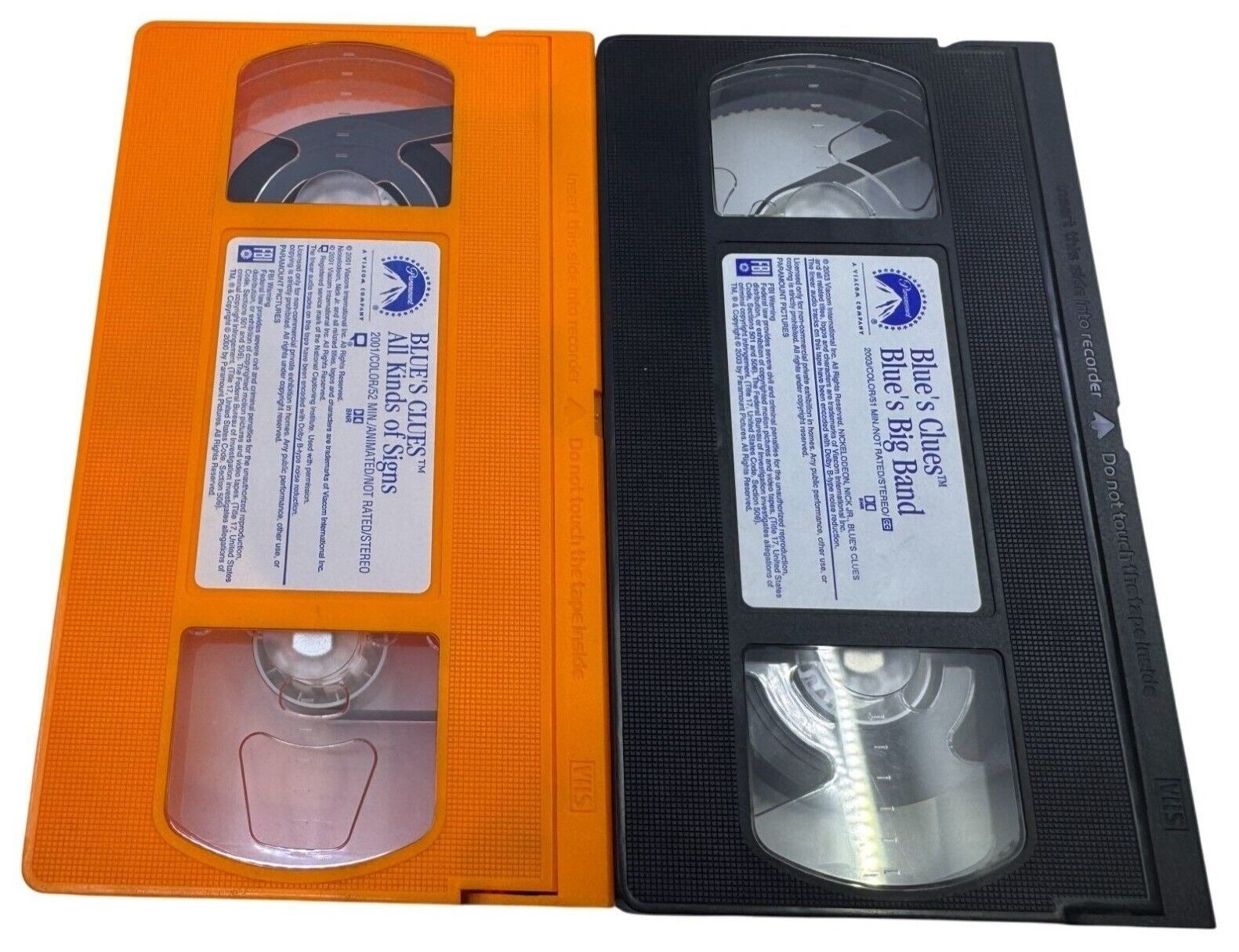 Blues Clues VHS Tapes Set Orange & Black and 48 similar items