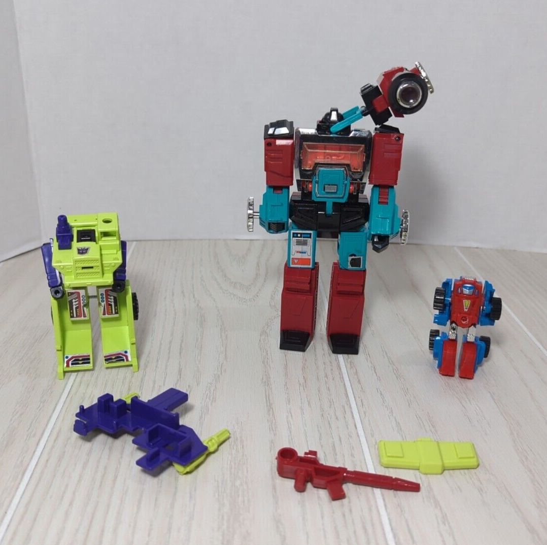 Hasbro Transformers Perceptor Microscope G1 Constructicon Devastator ...
