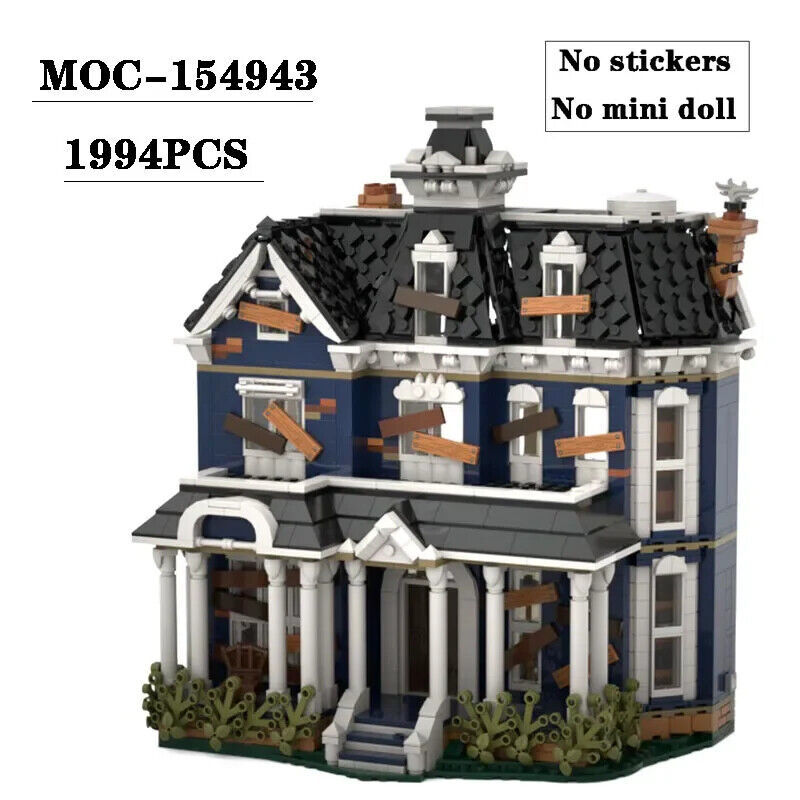 Creel House Modular Building Blocks Set MOC Bricks DIY Model ...