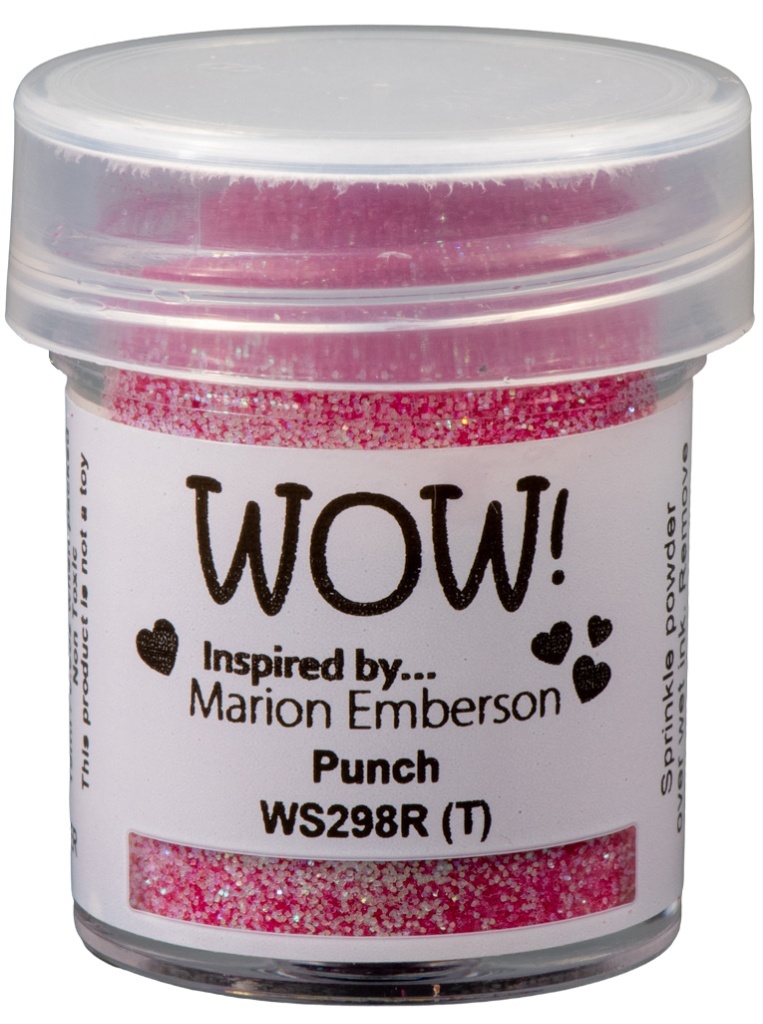 WOW! Glitter Embossing Powder-Punch - Scrapbooking & Paper Crafts