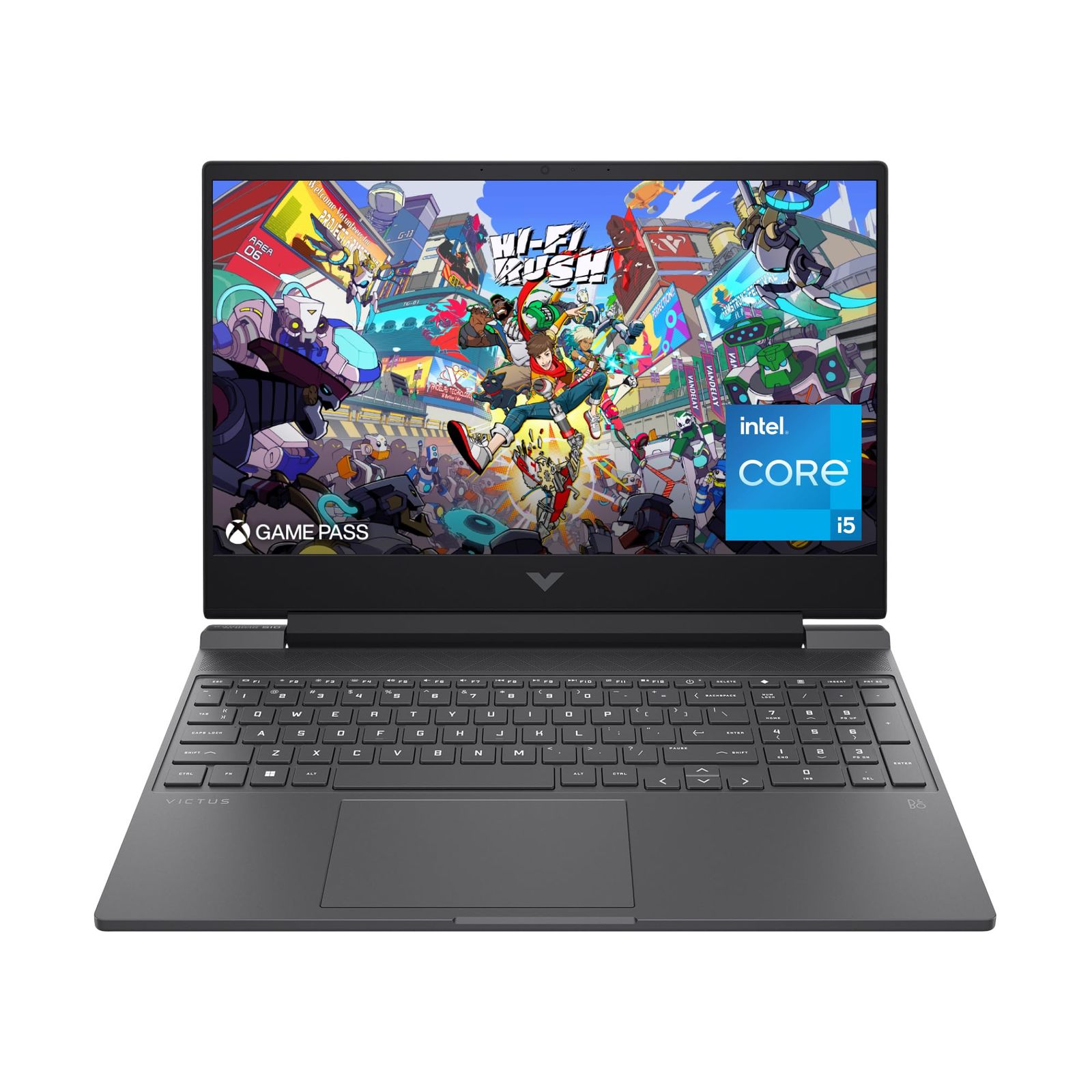 HP Victus 15.6 inch Laptop, FHD 144Hz Display, Intel Core i5-12500H, 16 ...
