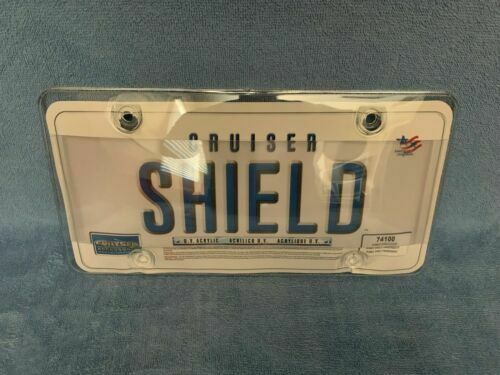 Clear Lens License Plate Cover against Red Light / Speed Photo Camera ...