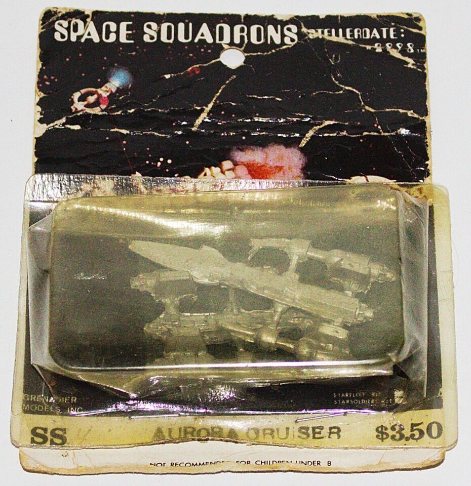 Space Squadrons Stellerdate: 2998 Aurora Cruiser SS04 Metal Miniatures ...