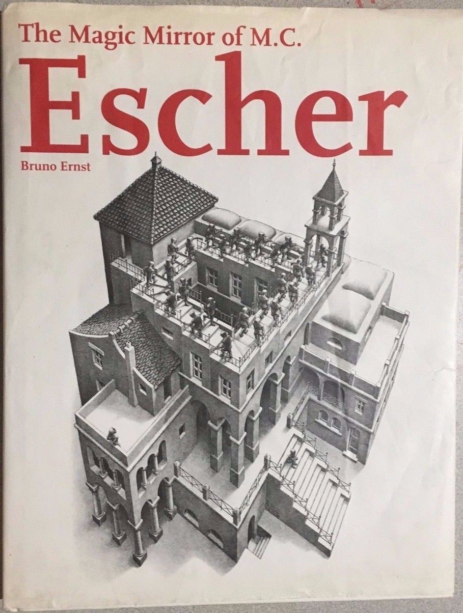 THE MAGIC MIRROR OF M.C. ESCHER by Bruno Ernst (1994) B&N illustrated ...