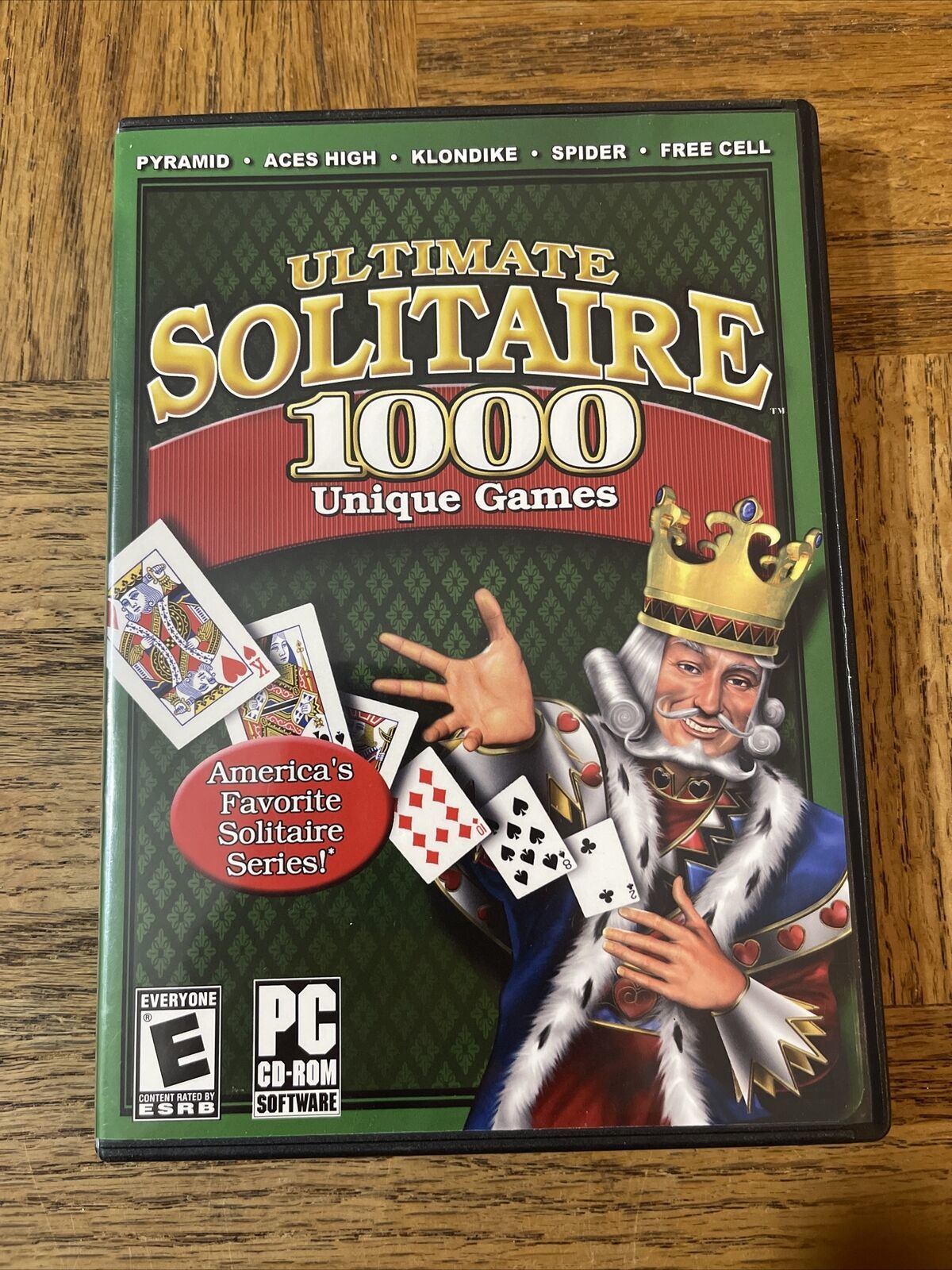 Ultimate Solitaire 1000 PC CD Rom - Video Games