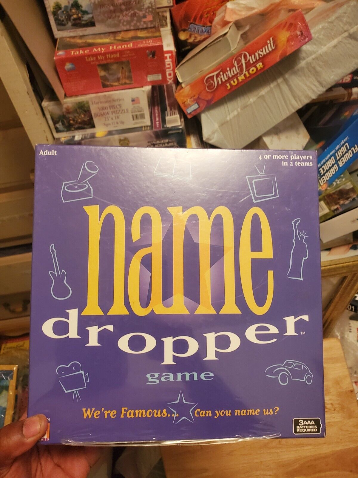 Mattel Name Dropper Game Board - Contemporary Manufacture