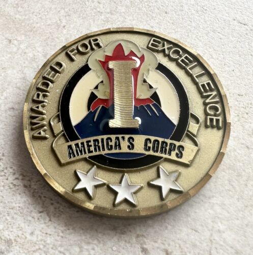 Original US Army Commanding General of I Corps & Fort Lewis Challenge ...