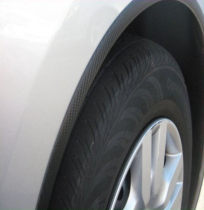 2009-2012 CHEVY CHEVROLET TRAVERSE CARBON FIBER WHEEL WELL / FENDER ...