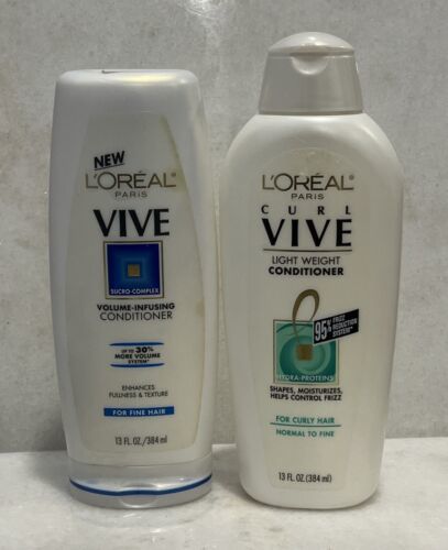 L'oreal Vive Volume-Infusing Conditioner & Curl Vive Light Weight ...