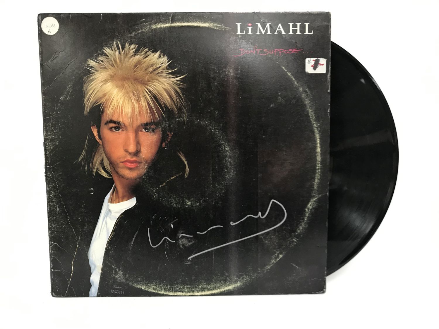 Limahl Signed Autographed ''Don't Suppose'' Record Album - Records