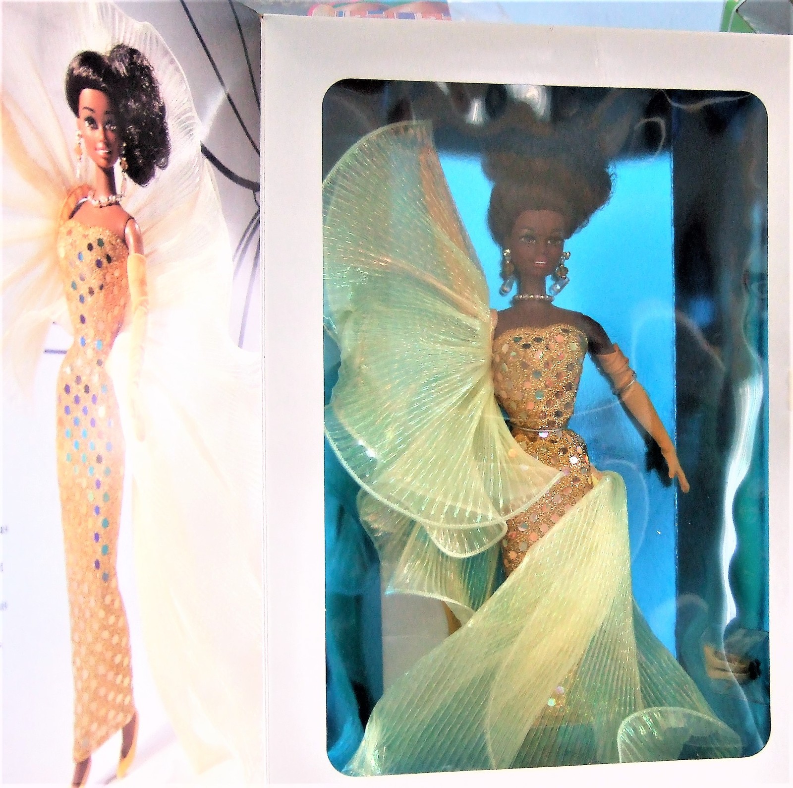Barbie Doll AA - EVENING EXTRAVAGANZA AFRICAN AMERICAN CLASSIQUE ...