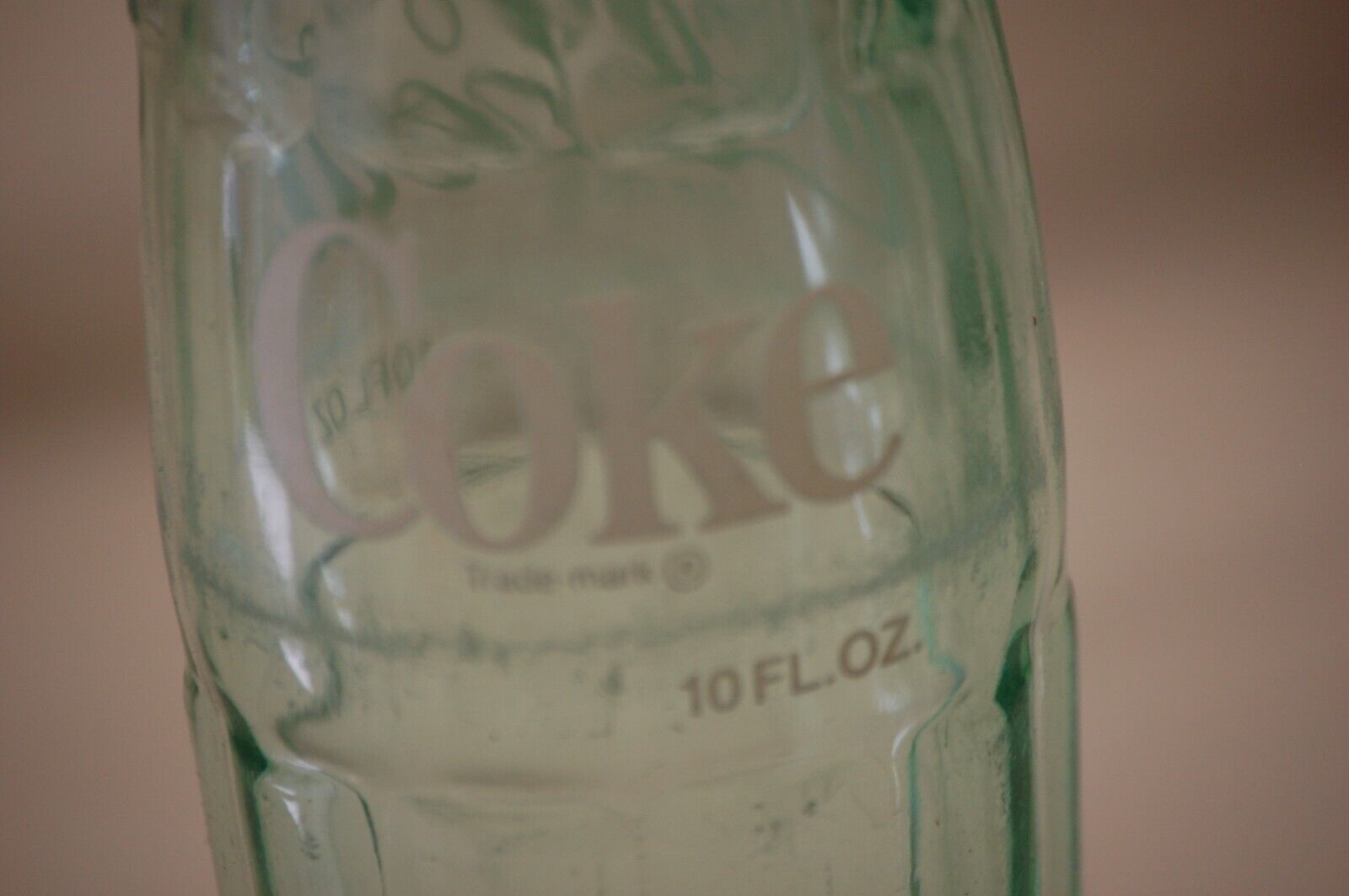 Coca Cola Coke Chicago ILL Beverages Soda Pop Bottle Glass 10 oz. - Sodas