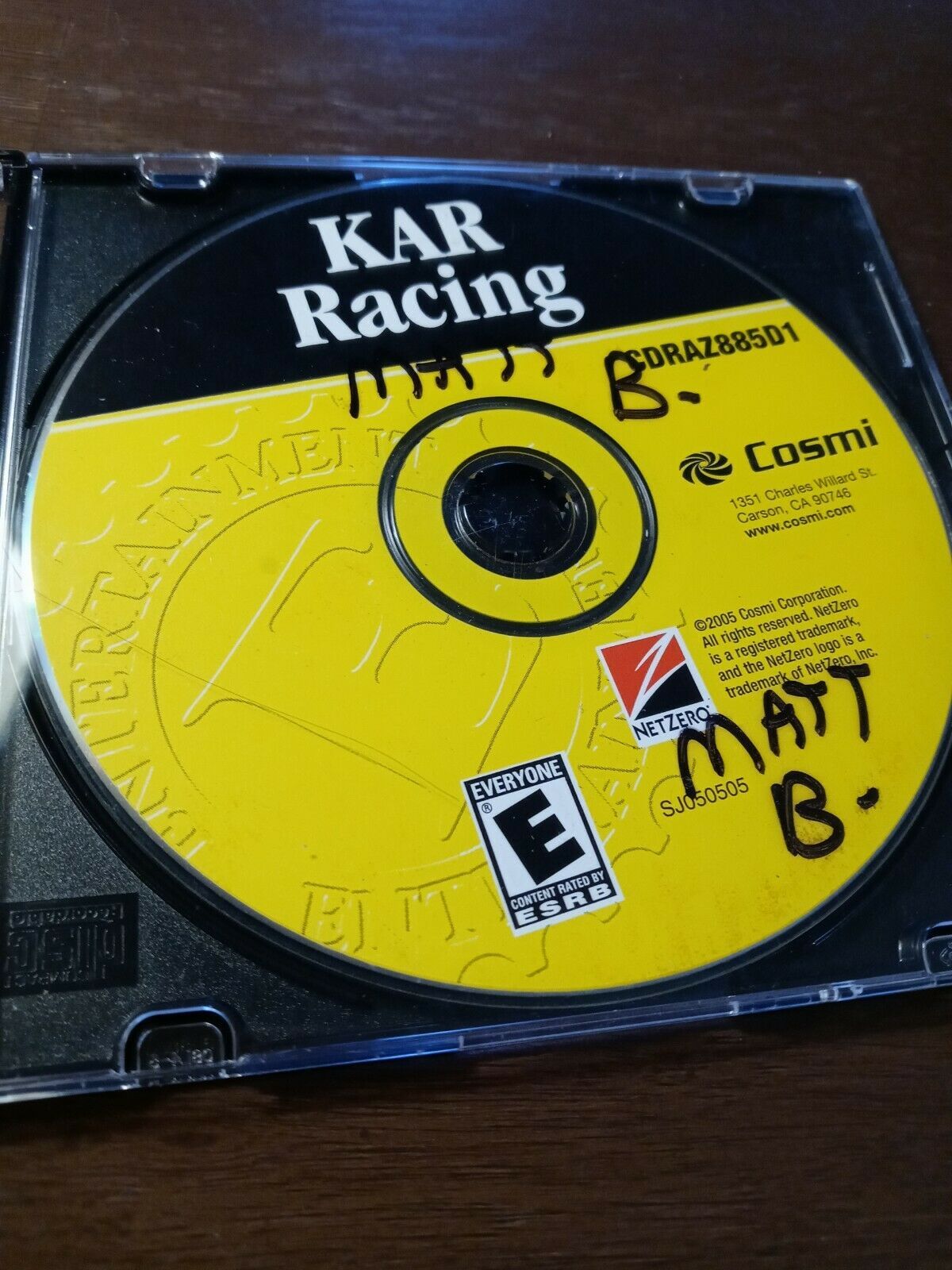 Kar Racing (PC, 2003) CD-ROM 10 Challenging Cars 5 Different Circuits ...