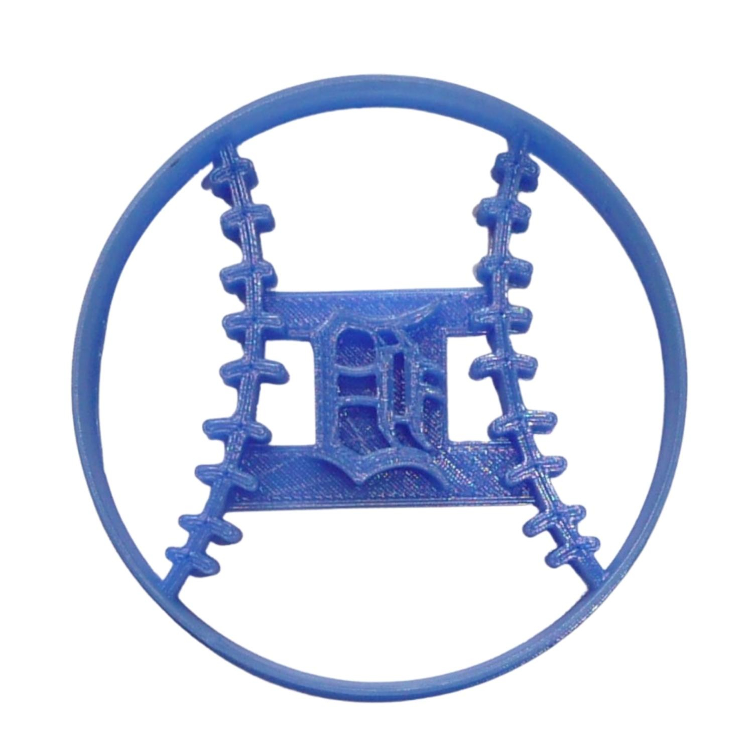 Detroit Tigers Baseball Cookie Cutter Made in USA PR4744 - Baking Accs ...