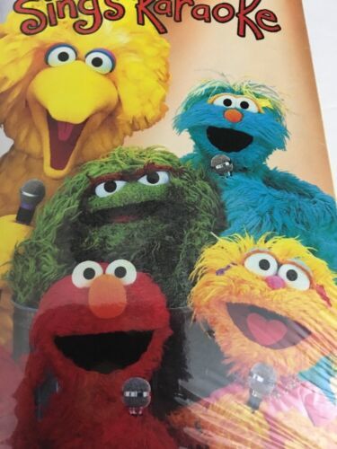 Sesame Street SESAME SINGS KARAOKE VHS VIDEO-#LV-55727-RARE VINTAGE COLLECTIBLE - VHS Tapes