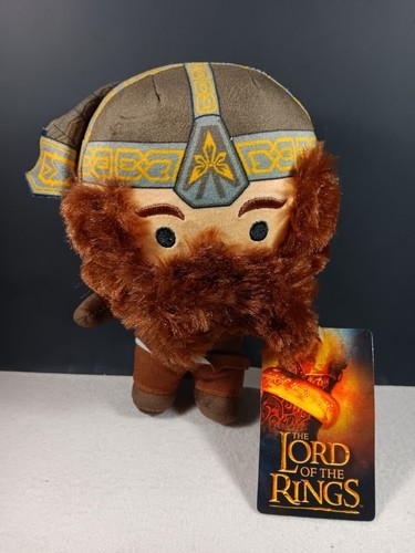 The Lord Of The Rings Fantasy Gimli 7” Movie Plush Stuffed Animal Chibi ...