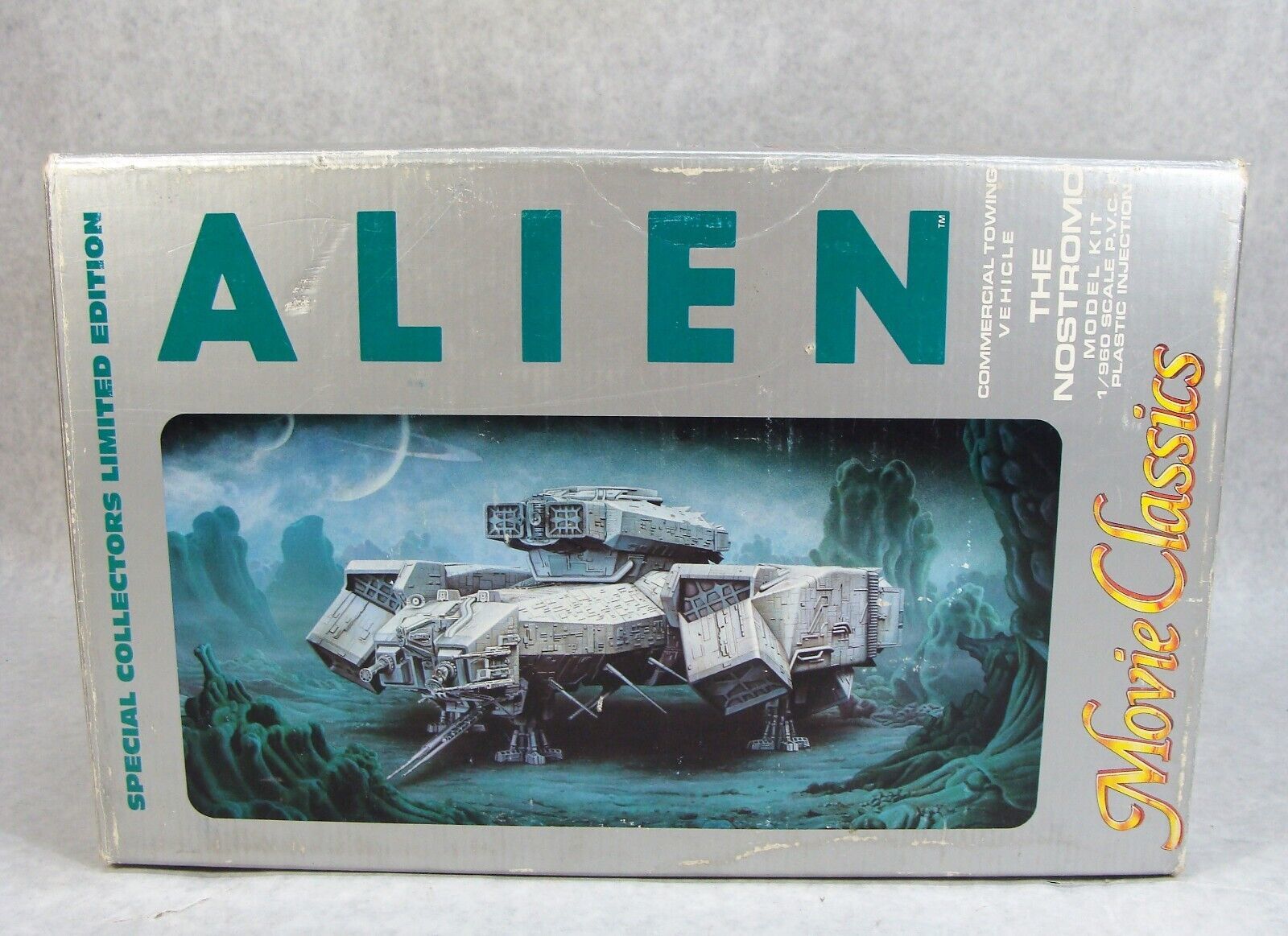 VINTAGE HALCYON ALIEN MOVIE CLASSIC THE NOSTROMO SPACESHIP MODEL KIT ...