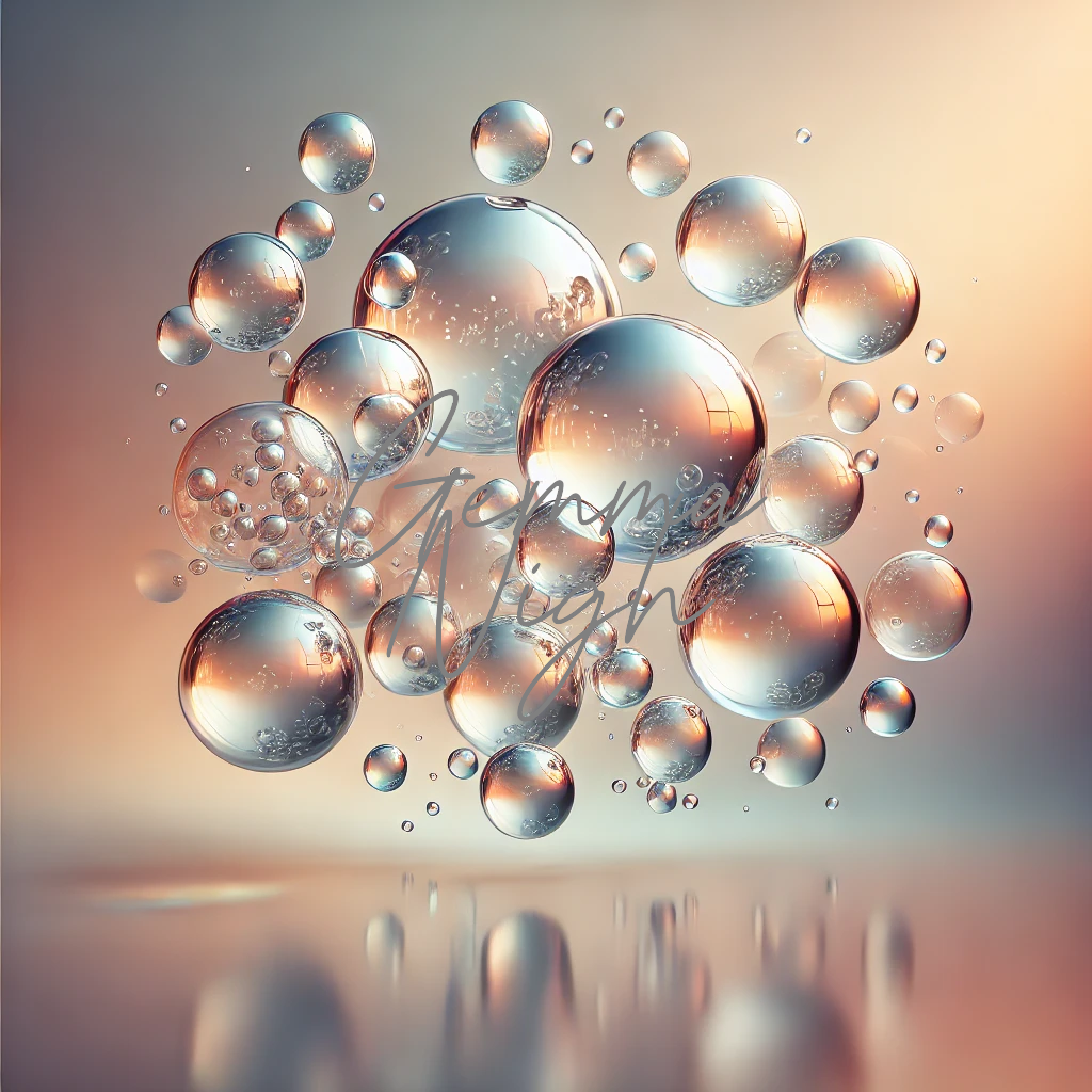 Ethereal Bubbles – 3000x3000 PNG Digital Download, 300 DPI Celestial ...