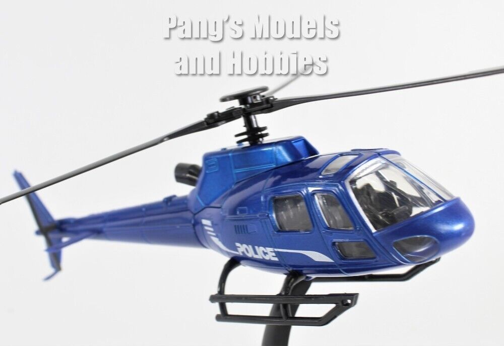 Eurocopter AS350 - Airbus H125 - Police Helicopter 1/43 Scale Diecast ...