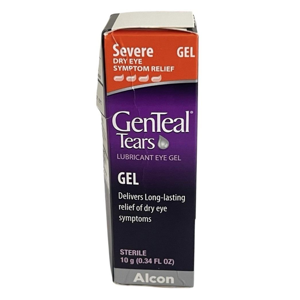 GenTeal Tears Severe Dry Eye Lubricant Eye Gel Expires 12/2025 Sealed ...