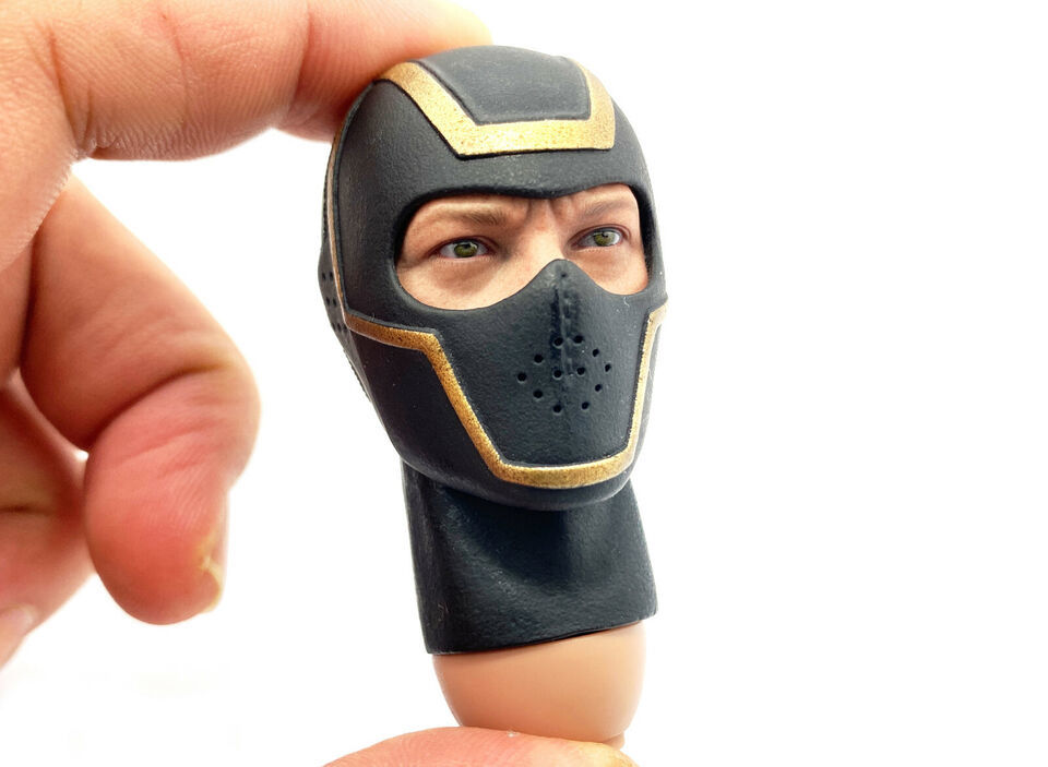 1/6 Scale Hot Toys MMS532 Avengers Endgame Hawkeye Ronin - Masked Head ...