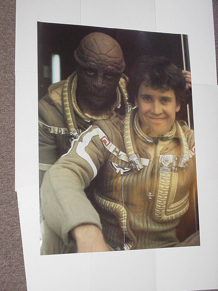 Last Starfighter Poster Alex Rogan & Grig Sci-Fi Lance Guest Movie ...